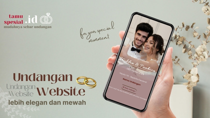Undangan Digital Online Web dan Video - Digital Invitation - Chat Wa ...